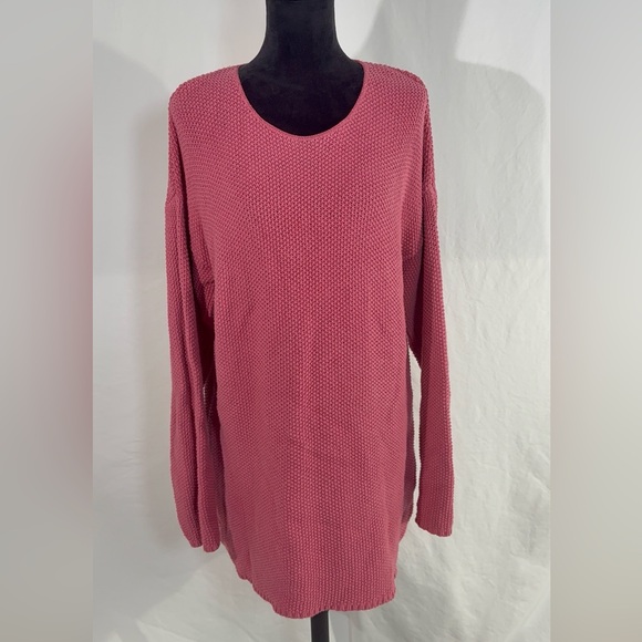 Cherokee | Tops | Cherokee Usa Dusty Rose Cotton Knit Tunicdress ...